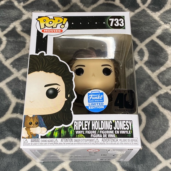 Funko | Accessories | Funko Pop Ripley Holding Jonesy 733 Alien Vaulted ...